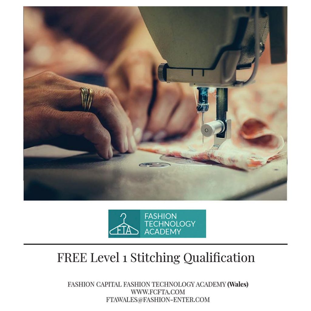 Success of Level 1 Stitching course in Wales – Fashion Technology Academy